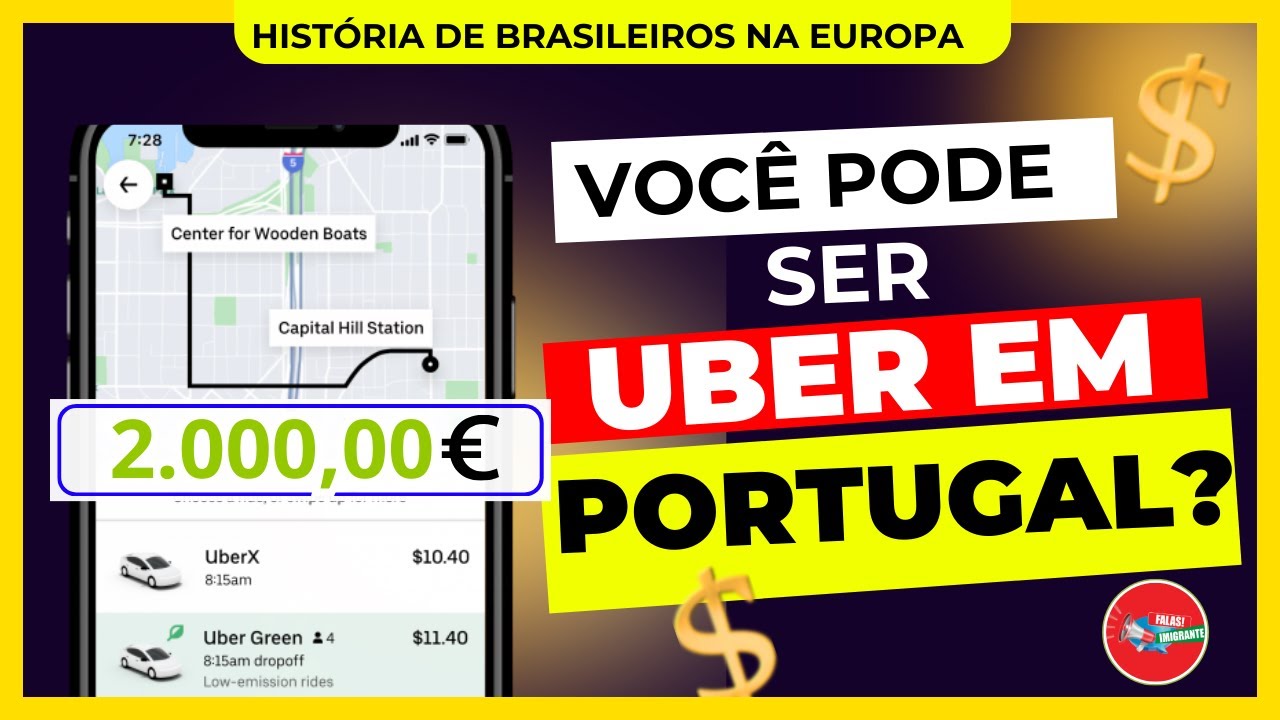 COMO FUNCIONA A UBER EM PORTUGAL? (TVDE) - DICAS COMPLETAS 2024 - #001 ...