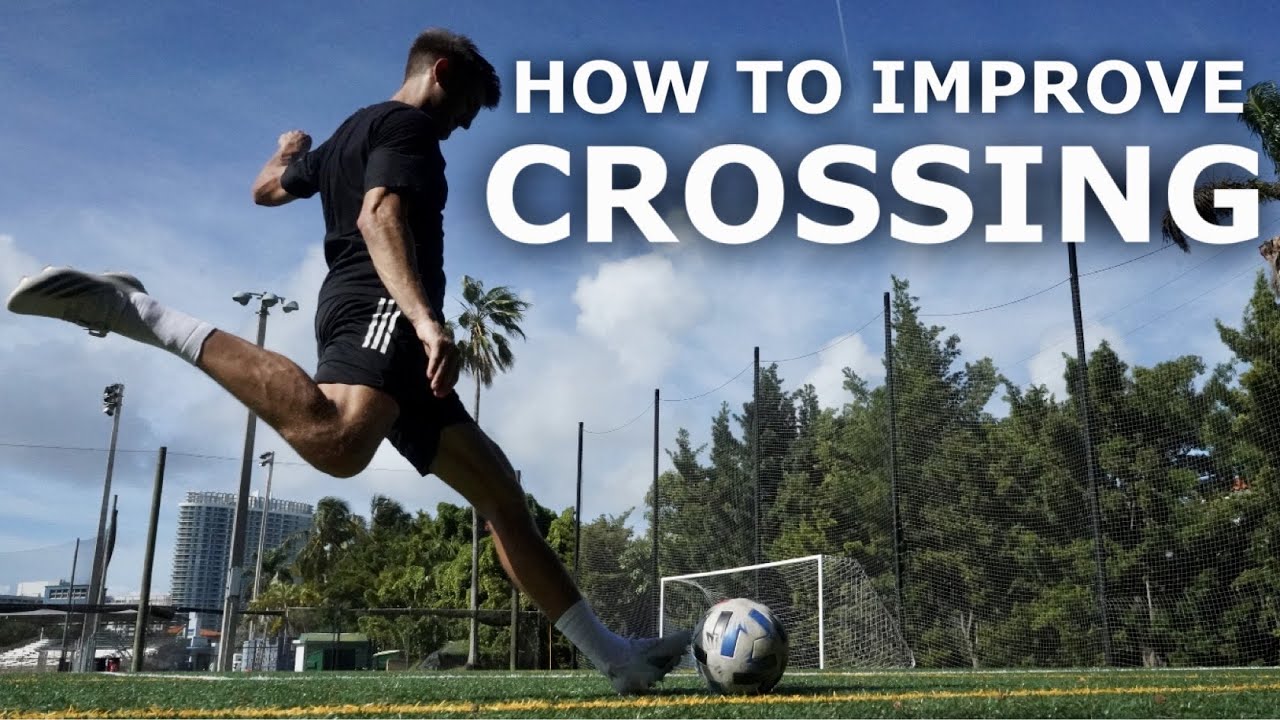 How To Improve Crossing | 3 Simple Crossing Drills For Wingers - YouTube