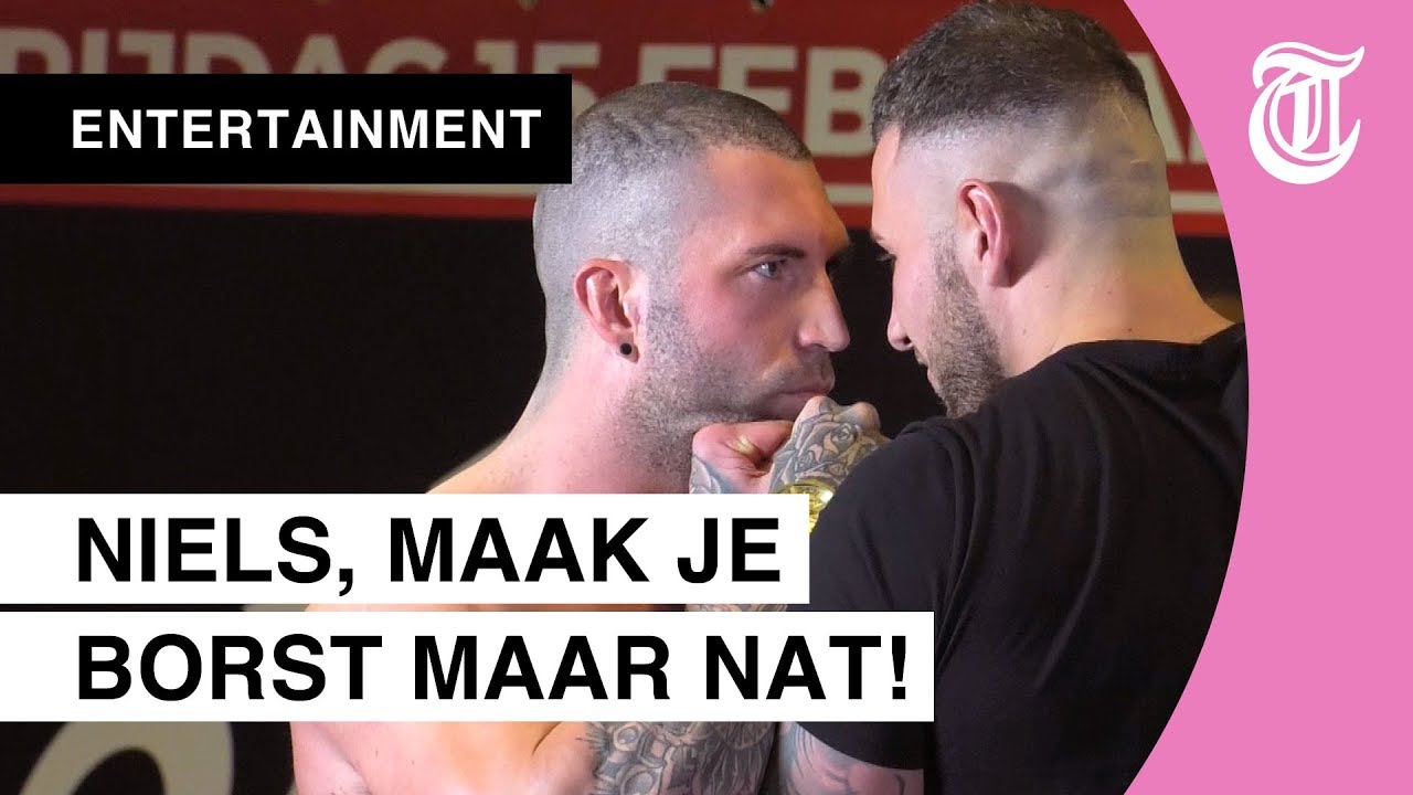 Temptation-Niels en Alex door het lint bij staredown - YouTube