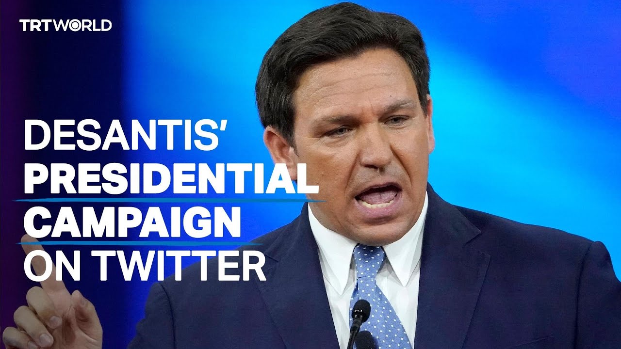 DeSantis launches presidential on Twitter - YouTube
