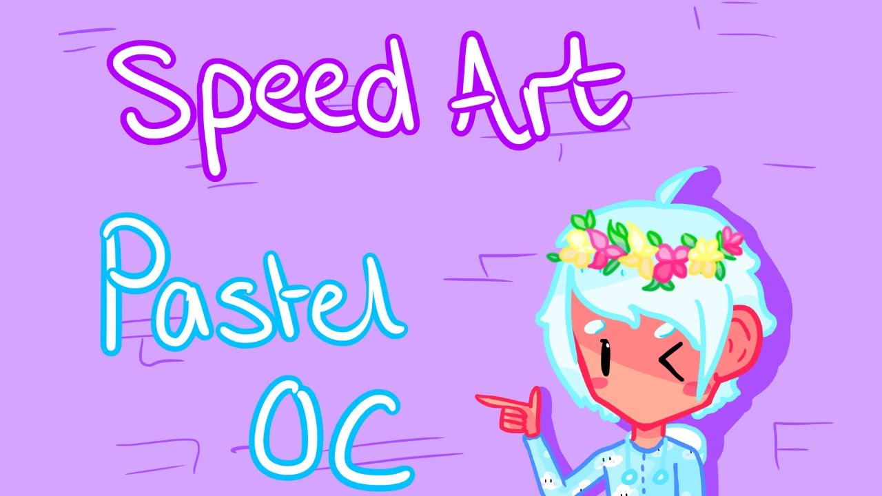 Speed Art | Pastel OC - YouTube