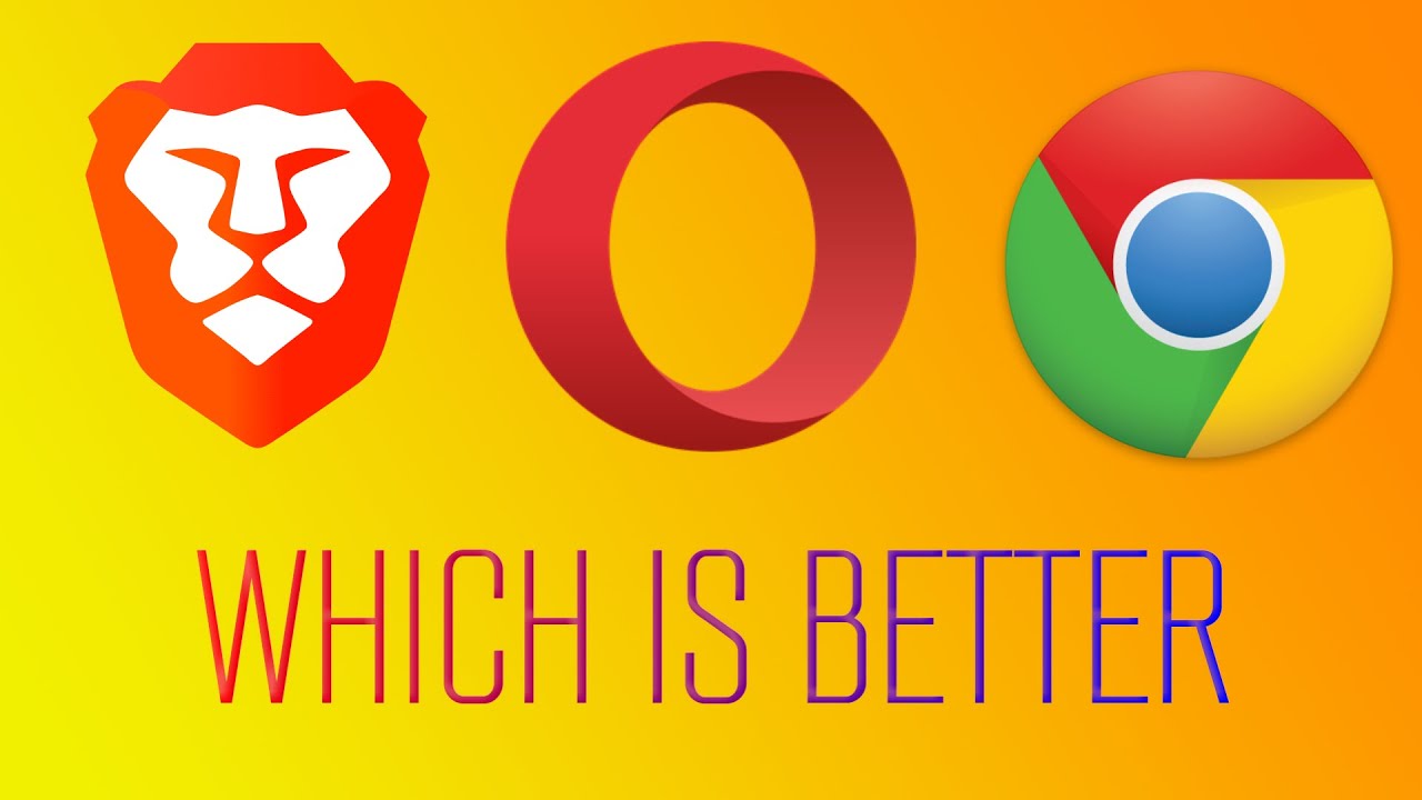 Brave VS Opera mini VS Chrome: Which is better - YouTube