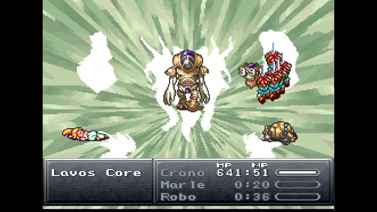 Chrono Trigger LL Solo Run - Lavos (Third Form) - YouTube
