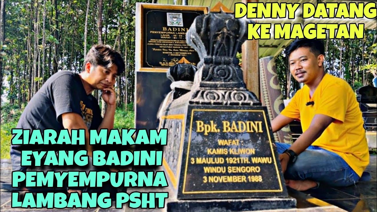 Denny datang ke Magetan, Ziarah Makam Eyang Badini Penyempurna Lambang ...