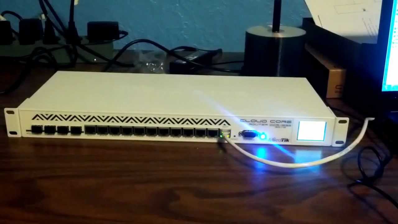 First Cloud Core Router - YouTube