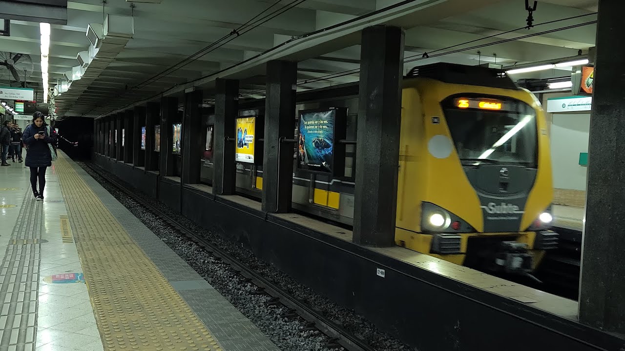 Alstom en Callao y Agüero (Línea D de Subte) - YouTube