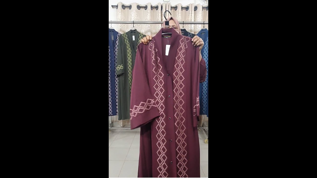 Simply Gorgeous Embroidery Burqa for all weather | Maria Fashion ...