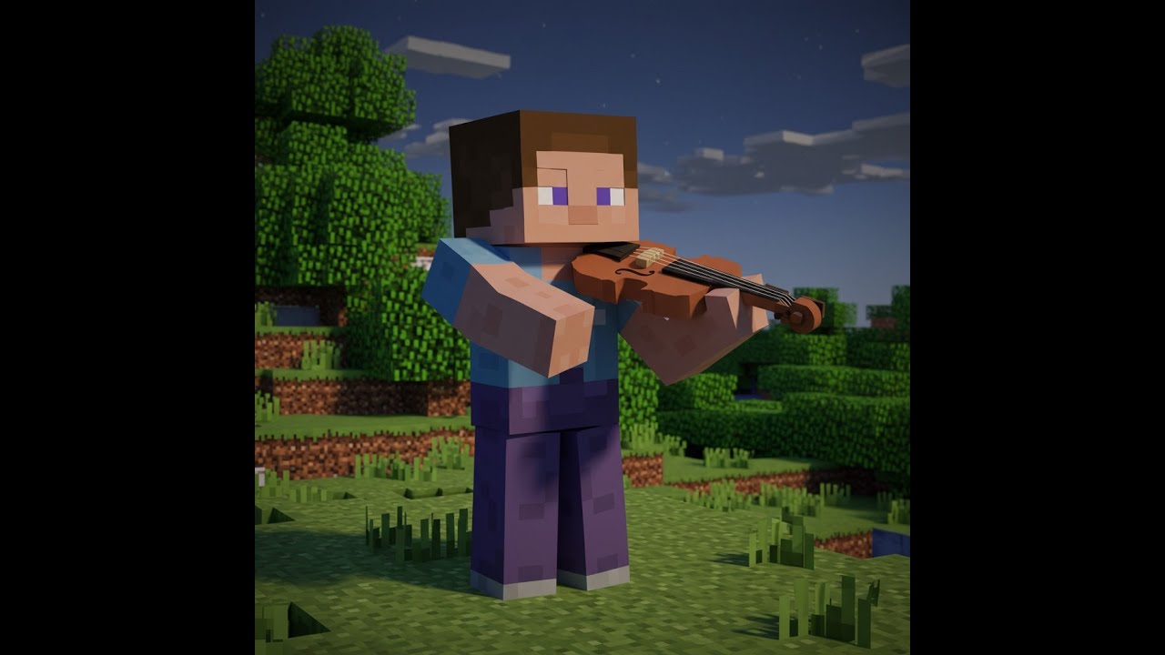 Minecraft but it's a parody of World's Smallest Violin - YouTube