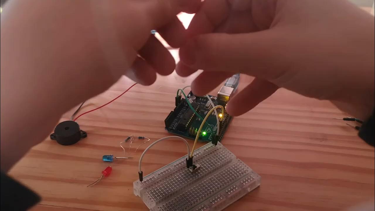 1: First Arduino project (police lights and siren) - YouTube