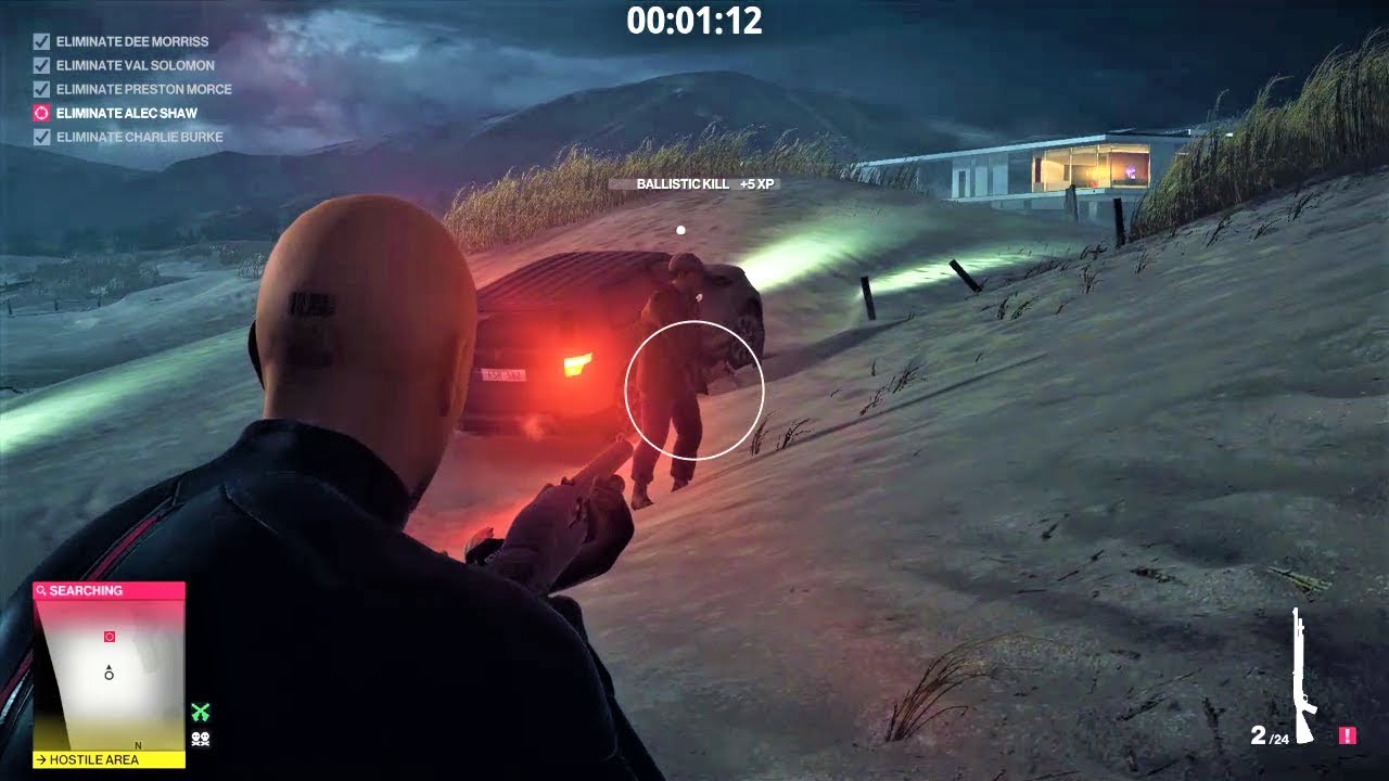 HITMAN 2 - Hitman With a Shotgun - Thriller Night Challenge /SA/SO ...