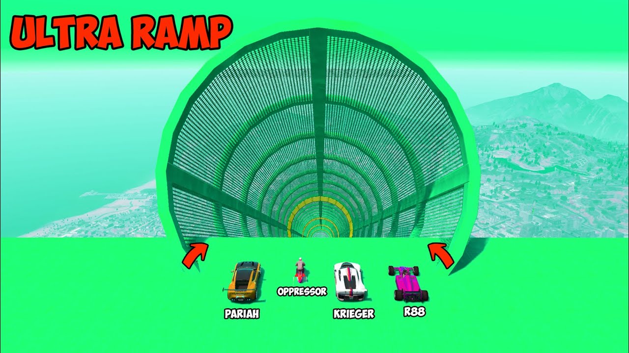 GTA 5 - ULTRA RAMP - YouTube