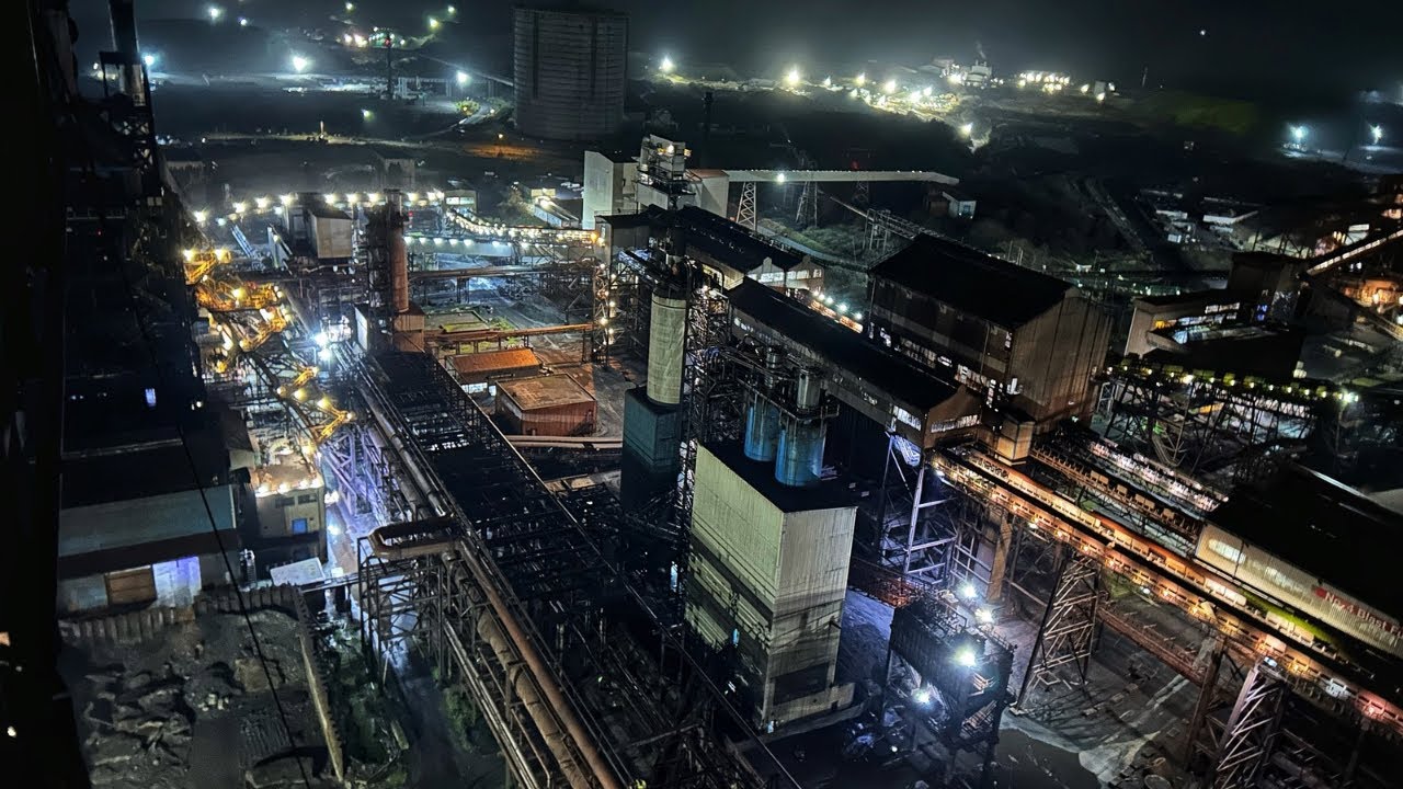 We SNEAKED Inside And Explored The Blast Furnaces of Port Talbot ...