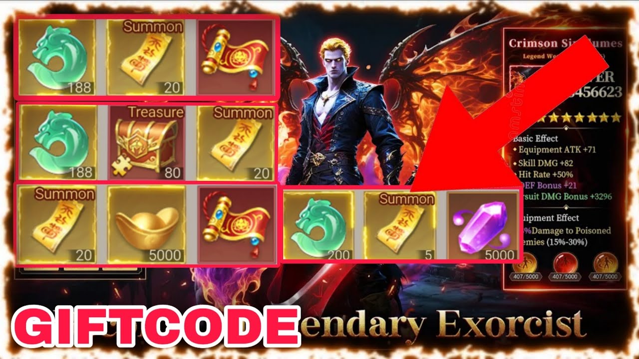 Exorcist Rise: Idle RPG Legend All giftcode| free codes Exorcist Rise ...
