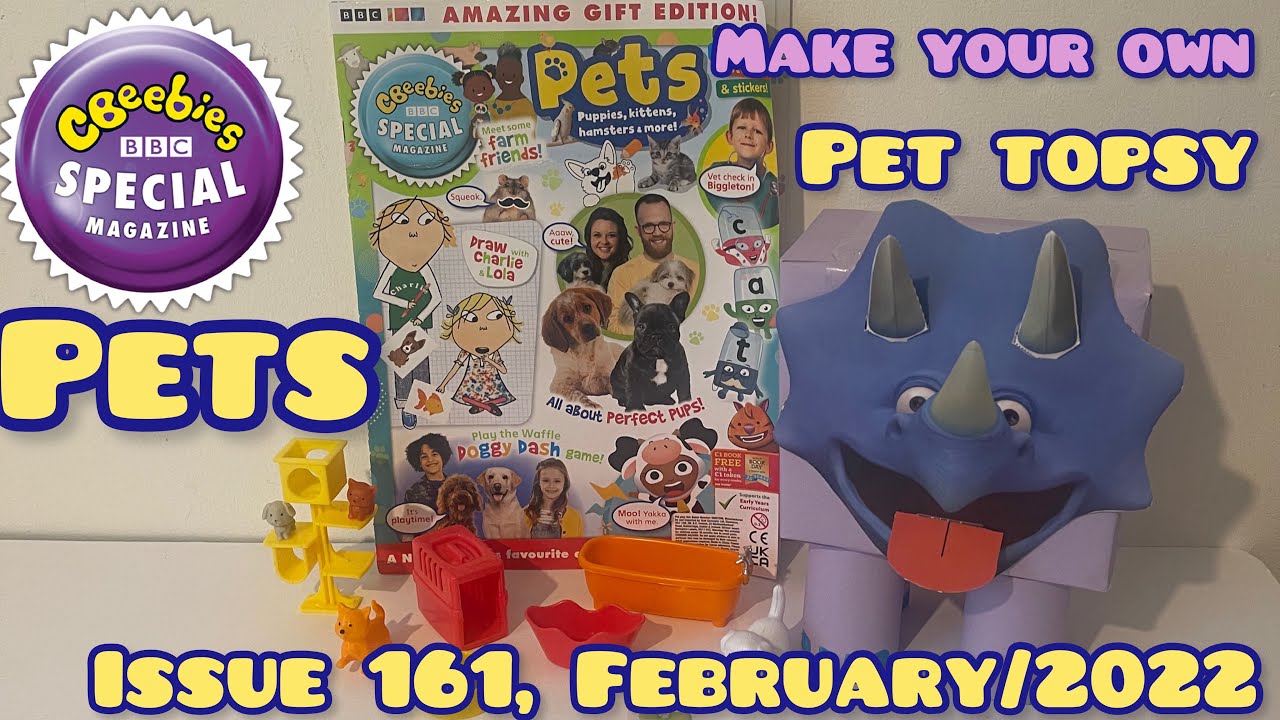 CBeebies Special Magazine- PETS 🐩 🐕 🐈 🐈‍⬛ - YouTube