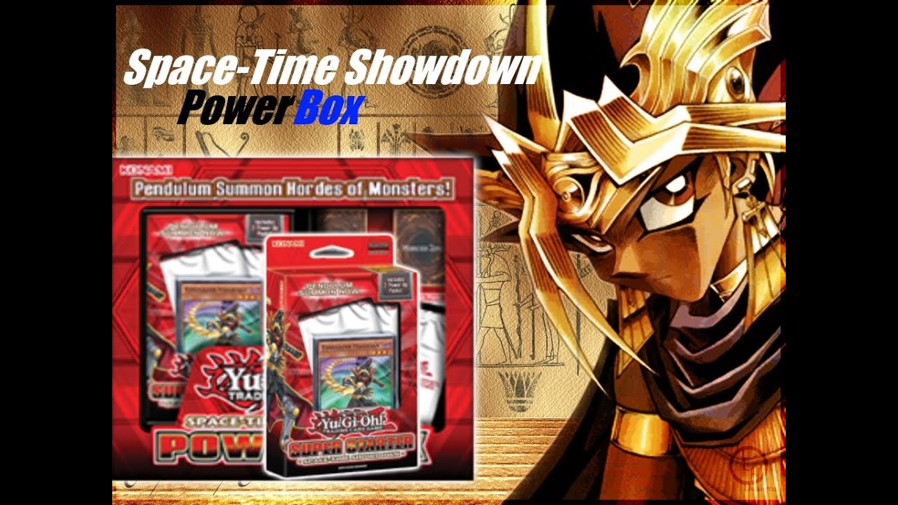 YuGiOh! - Space Time Showdown Power Box Opening - YouTube
