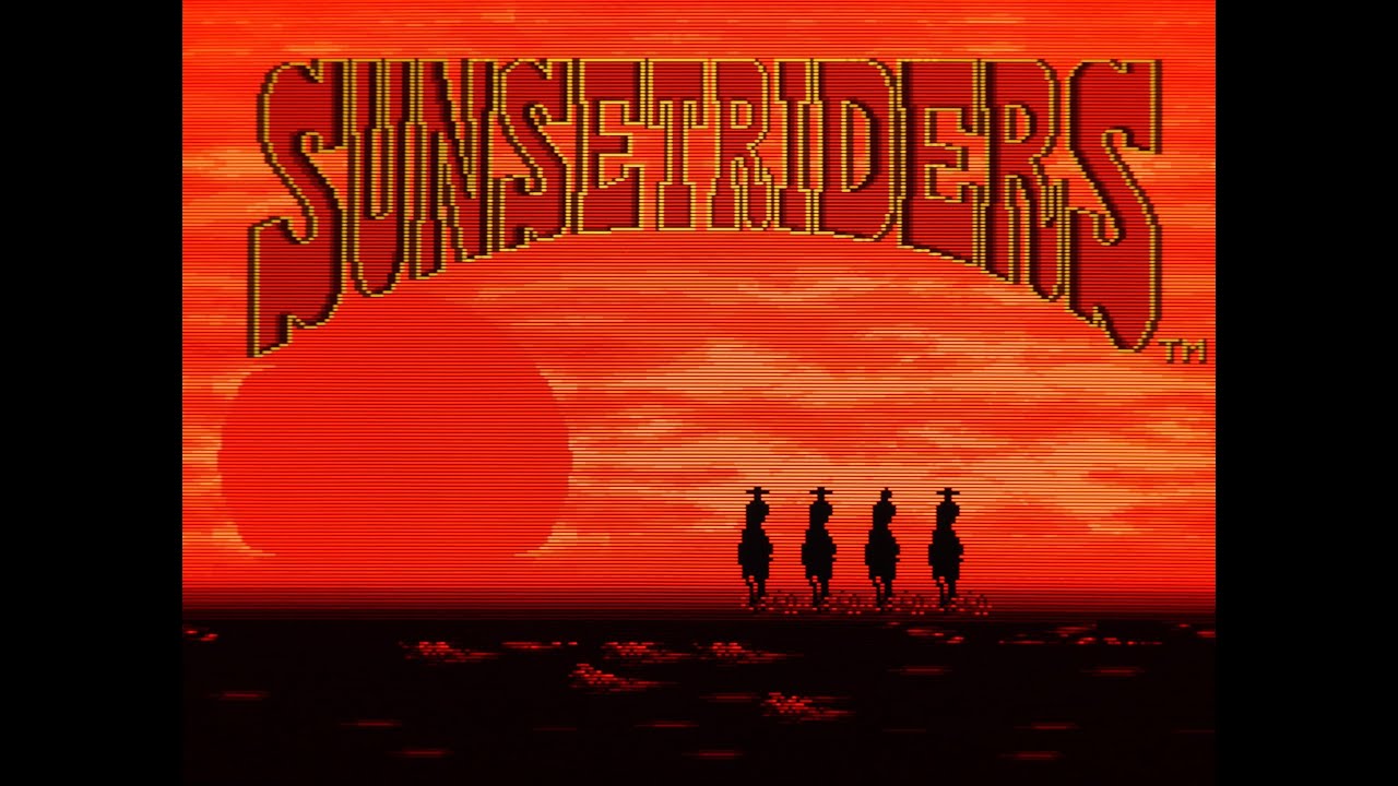 Sunset Riders Intro (SNES) - Sony BVM-D32 - YouTube