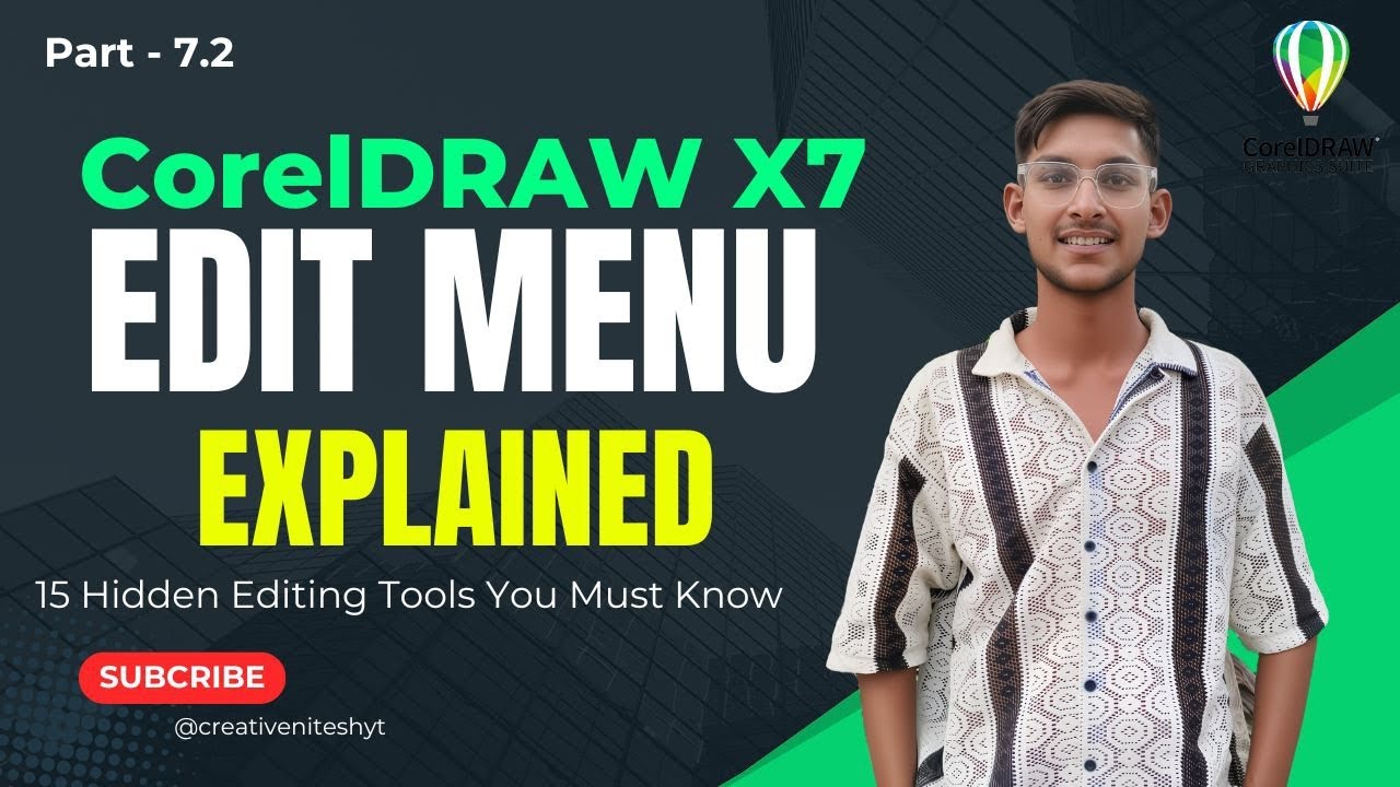 CorelDRAW X7 – Edit Menu Explained with Examples | Complete Edit Menu ...