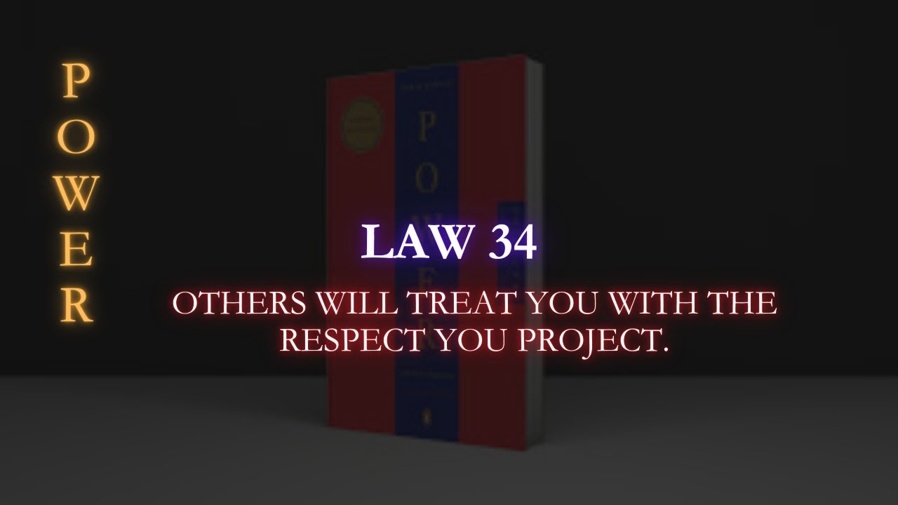 Law 34 Be Royal in Your Own Fashion Act Like a King to be treated like ...