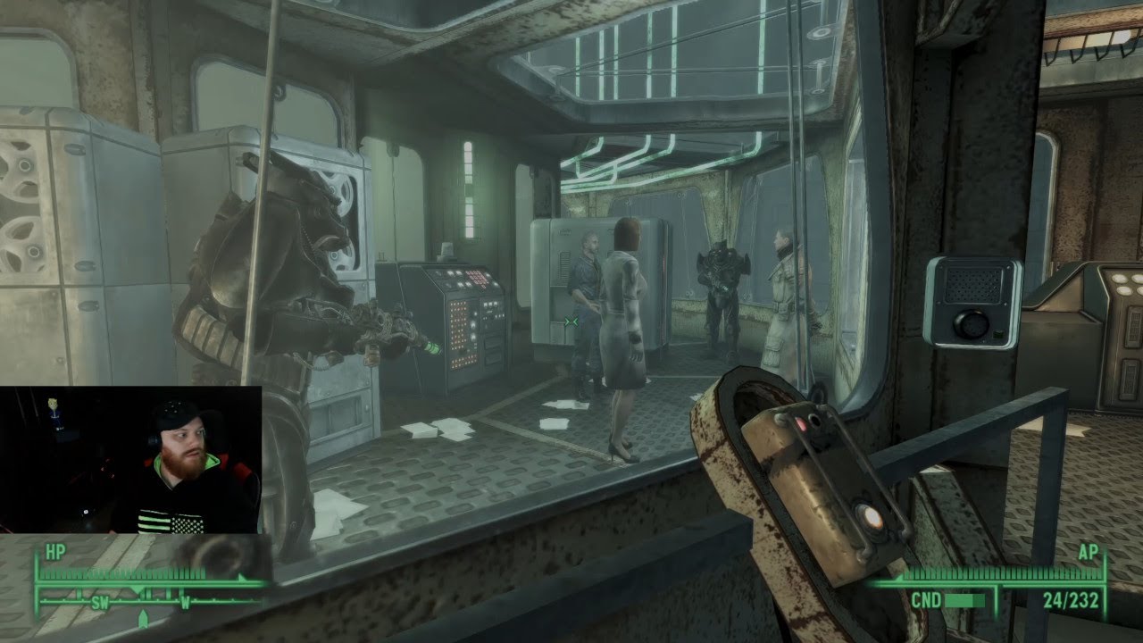 Fallout 3 - Enclave Attack Project Purity - YouTube