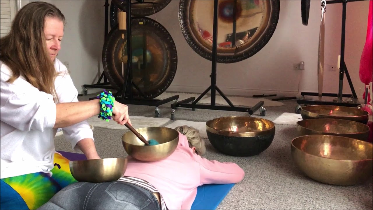 Tibetan Singing Bowl Relaxing Massage Youtube