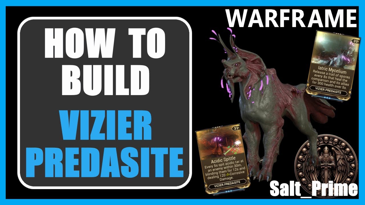 Vizier Predasite - How to Build - Warframe - 2024 - YouTube
