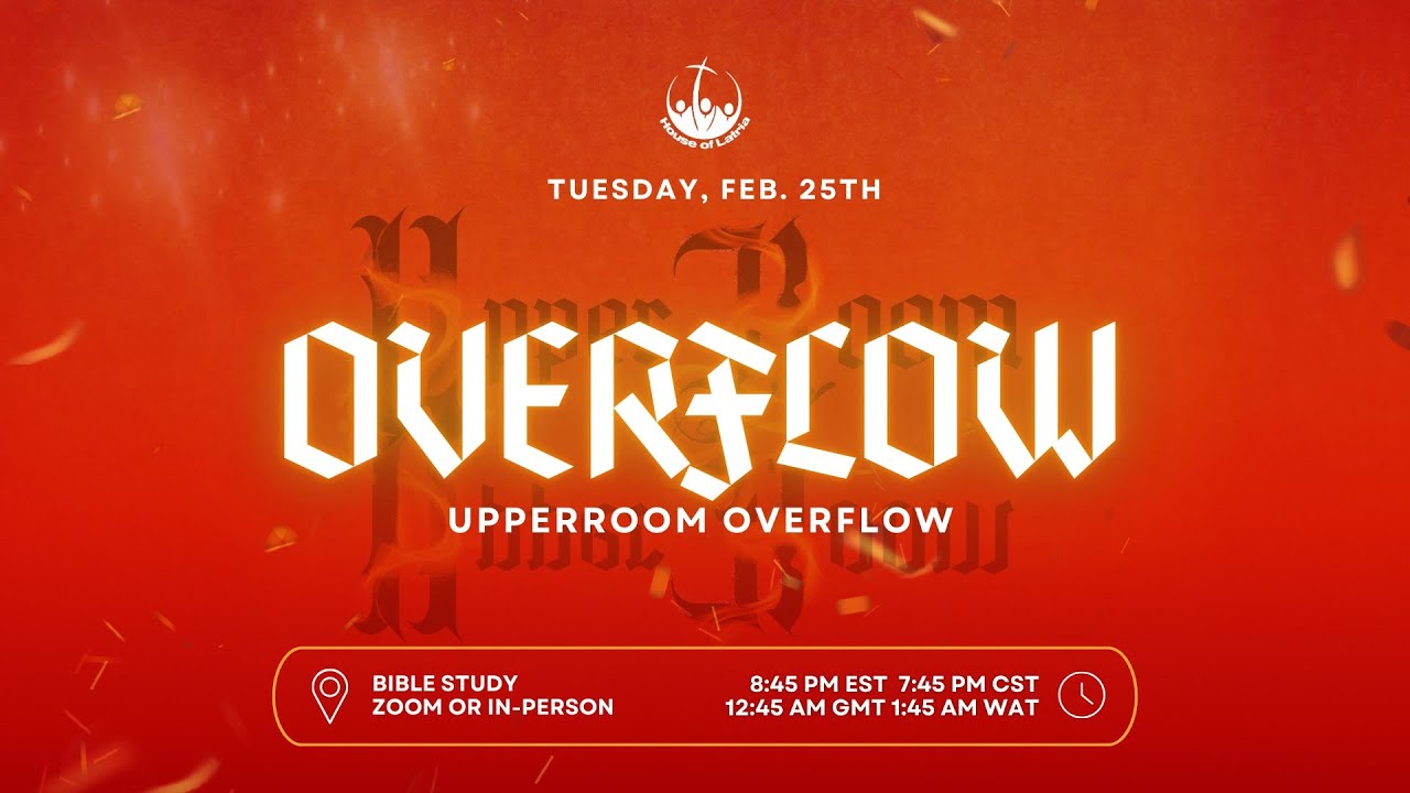 Upper Room Overflow - YouTube