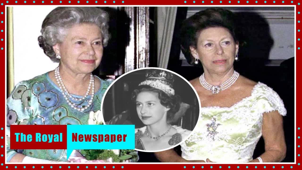 Queen's sister said she "lost" monarch on coronation day: "sad" - YouTube