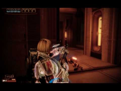 Mass Effect 2 Sentinel short battle footage - YouTube