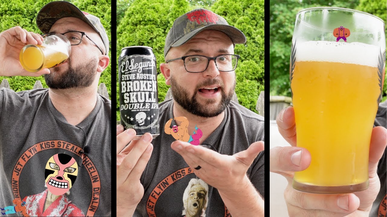 Steve Austin's Broken Skull Double IPA | El Segundo Brewing Co | Craft ...