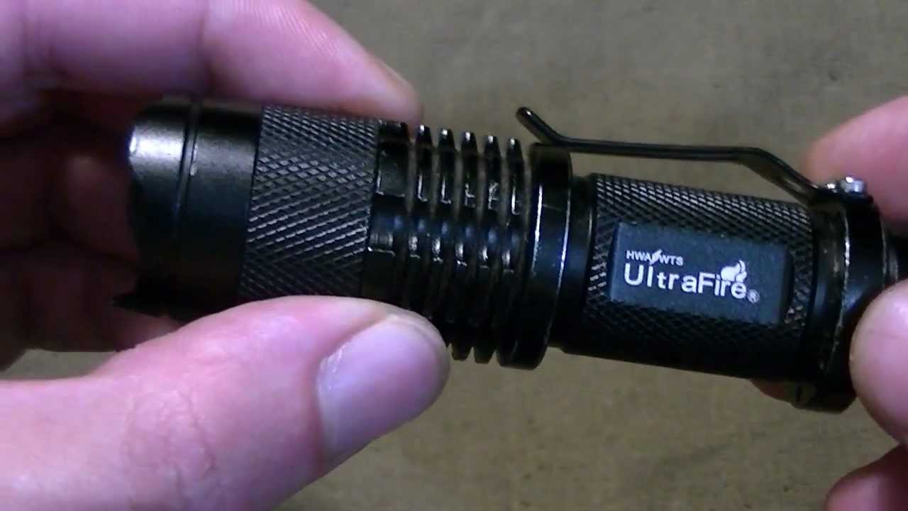 Обзор Фонарика UltraFire - YouTube