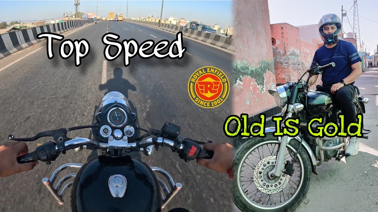 Electra Bullet 350 Top Speed Test | bullet royal enfield motovlog | old ...