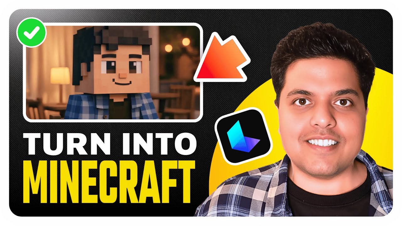 How To Turn into Minecraft Style Character with AI | Easy Video Guide ...