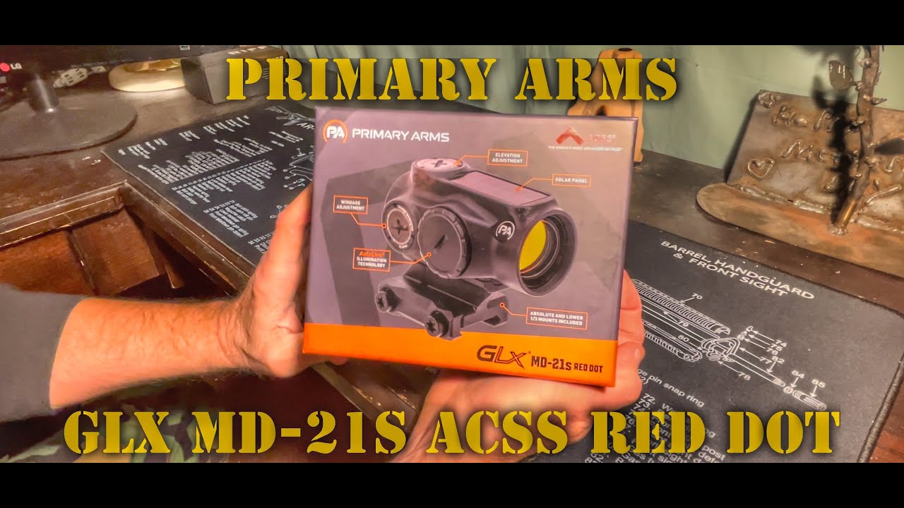 ***NEW*** Primary Arms GLx MD-21s Push Button 21mm Microdot ACSS-CQB ...