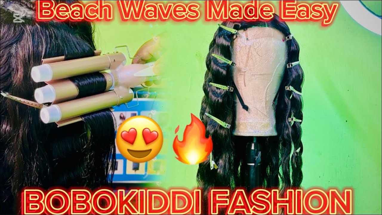 How to get Mermaid Waves in Just 1 Minute😱 – Quick & Easy beach wave Hairstyle tutorial - YouTube
