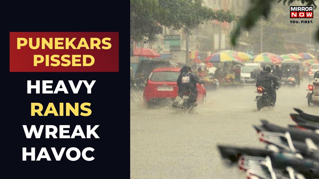 Pune Rains | Intense Rain Pounds City, Yellow Alert Declared by Imd ...