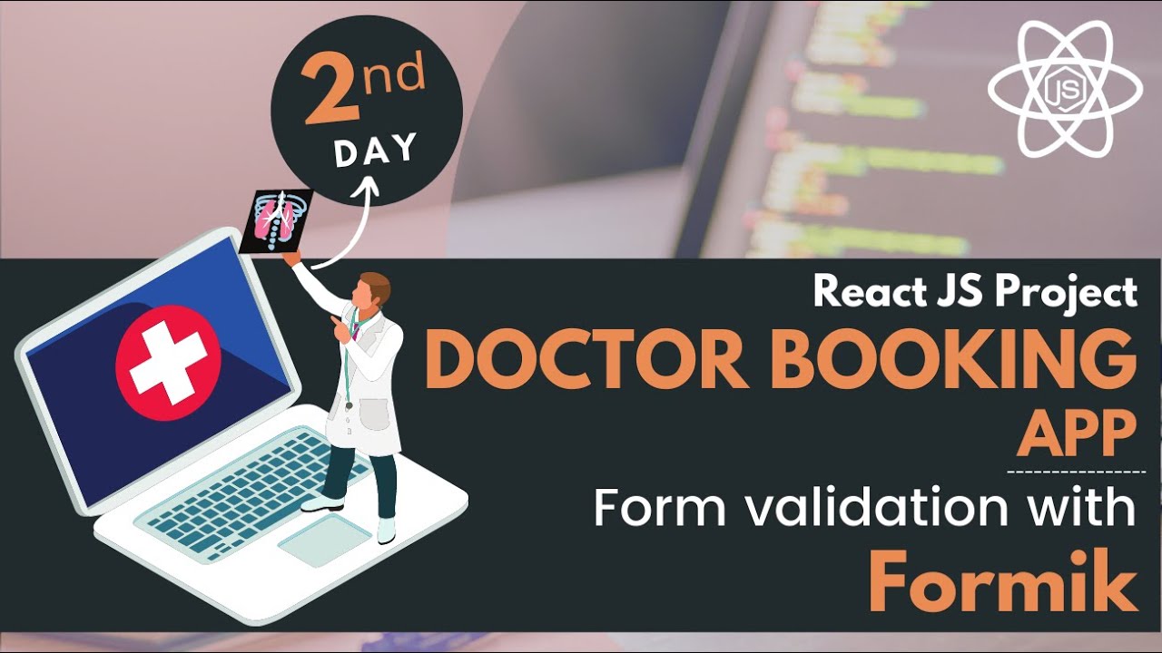 Validation with Formik in Doctor Booking App | #ReactJS | EP -2 - YouTube