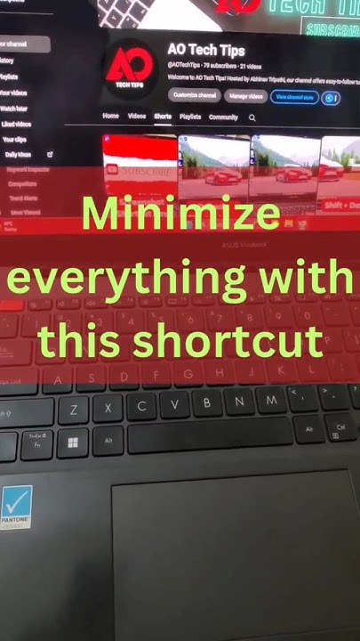Minimize Shortcut Key in Laptop or PC #shorts #keyboardshortcuts - YouTube