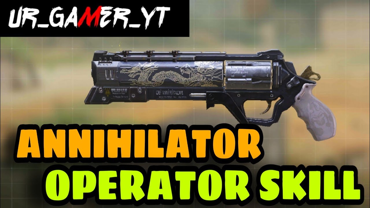 HOW TO USE ANNIHILATOR OPERATOR SKILL IN CALL OF DUTY MOBILE GAMEPLAY ...