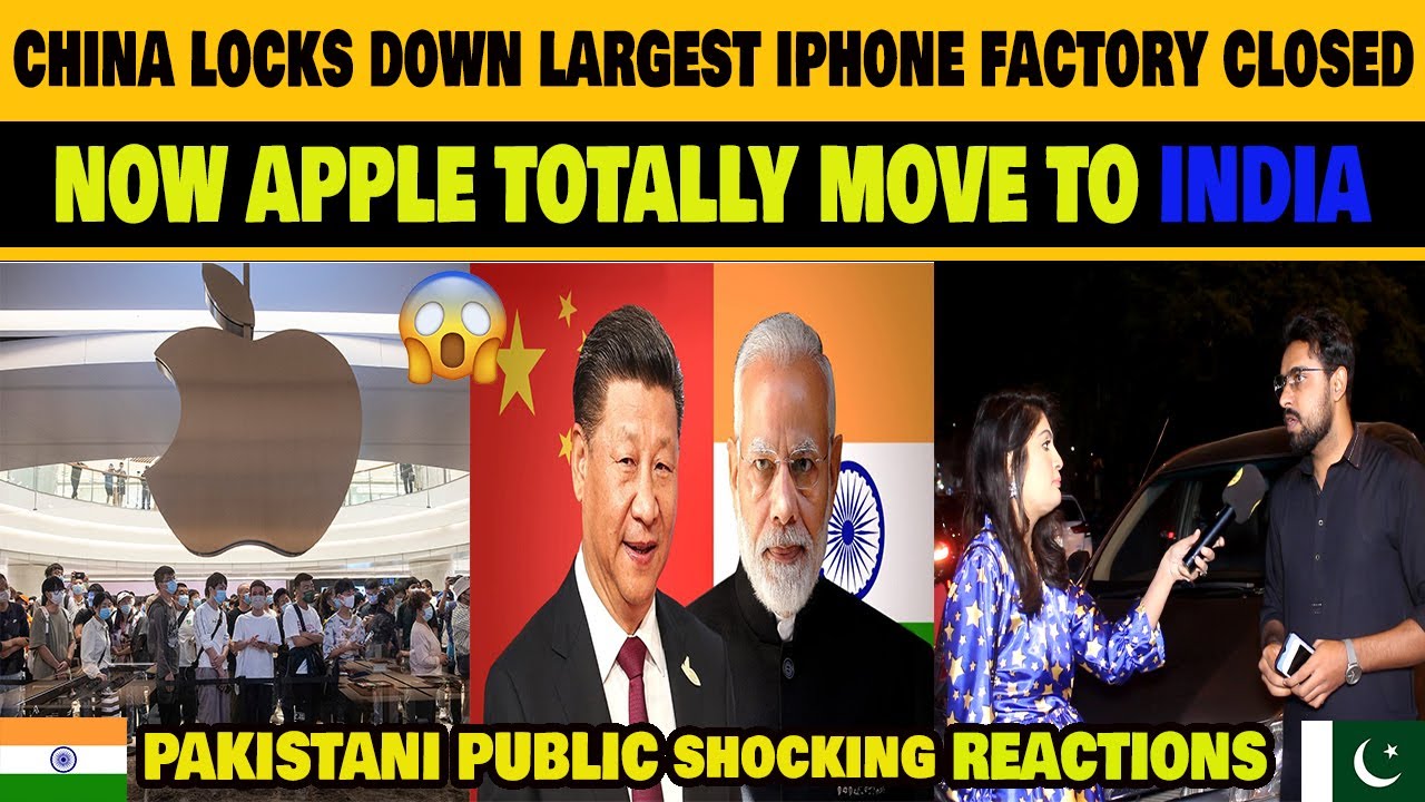 China Locks Down Largest Iphone Factory Closed | NOW APPLE TOTALLY MOVE ...