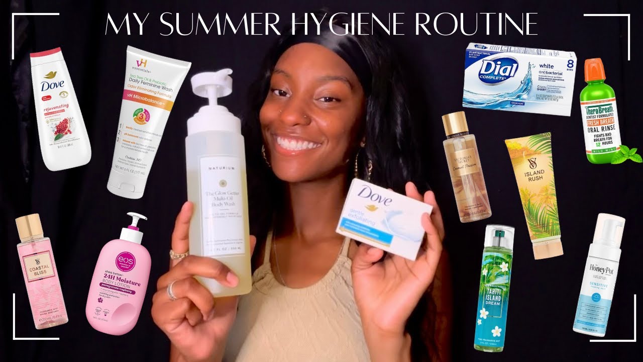 MY HYGIENE ROUTINE (SUMMER EDITION) 🌴☀️ | *how to SMELL GOOD 24/7 ...