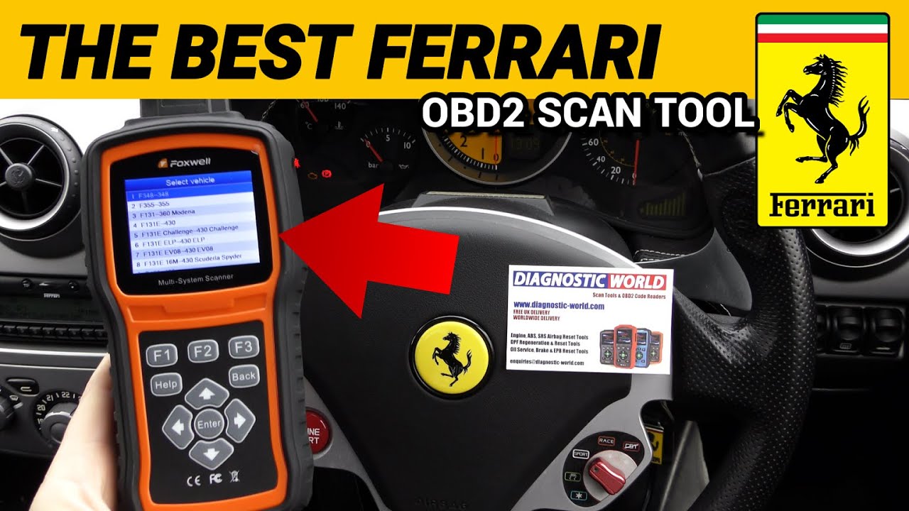 The Best Ferrari OBD2 Diagnostic/Scan Tool Code Reader & Warning Light ...