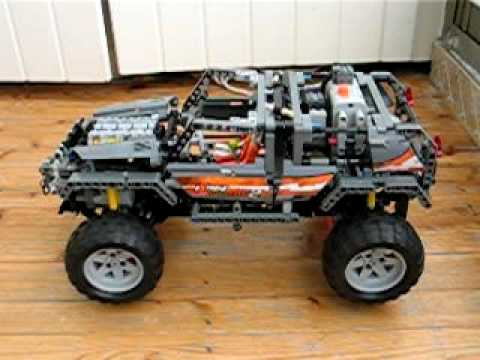 LEGO 8297 4WD & 2WD Offroader ( full motorized ) #2 - YouTube