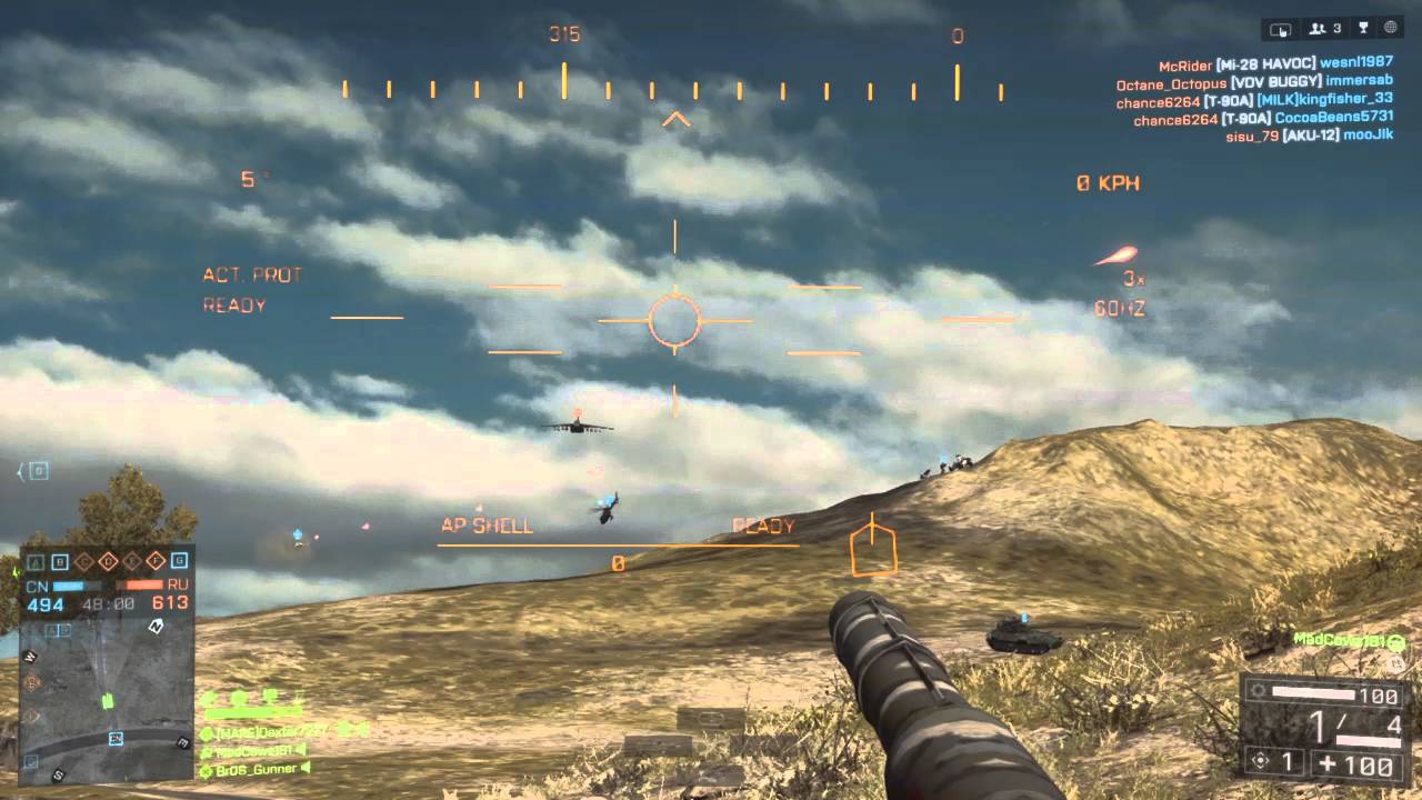 BF4 tank vs jet 2 - YouTube