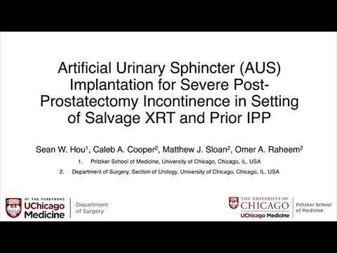 Placement of Artificial Urinary Sphincter (AUS) in patient with prior ...
