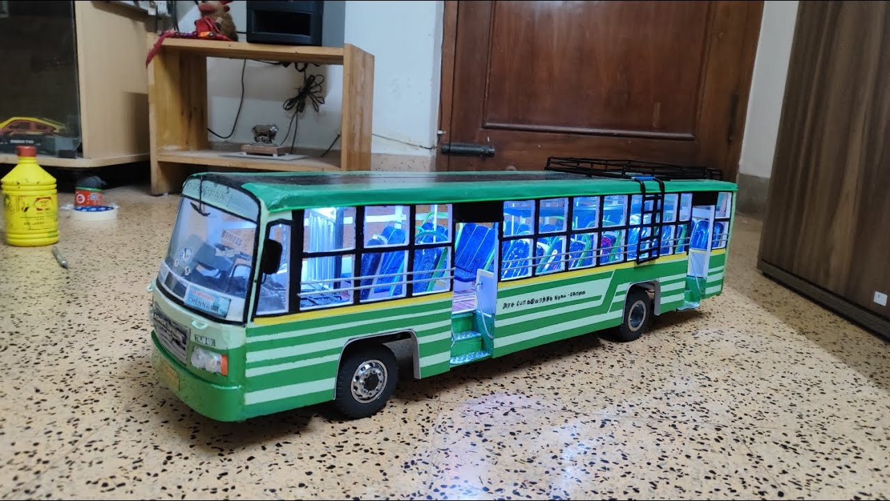 TNSTC BS-3 BUS MODEL - YouTube