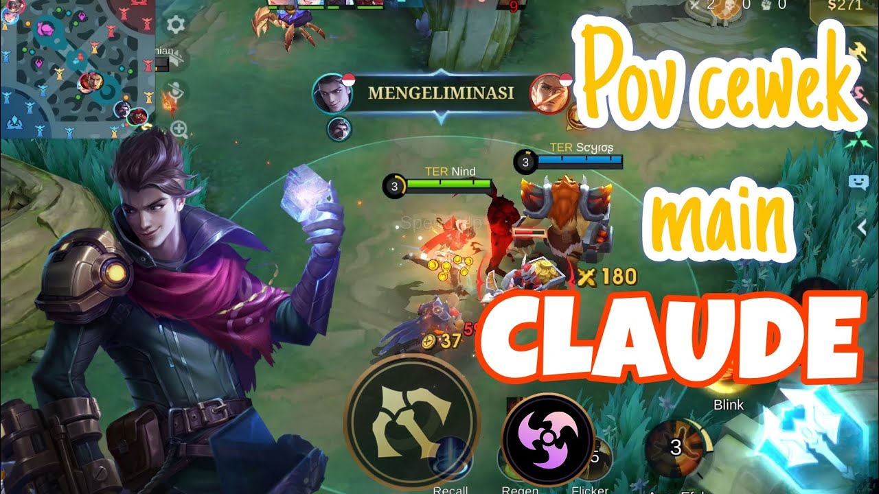 KETIKA CEWEK PAKAI MM CLAUDE PALING GOKIL🤣 - YouTube