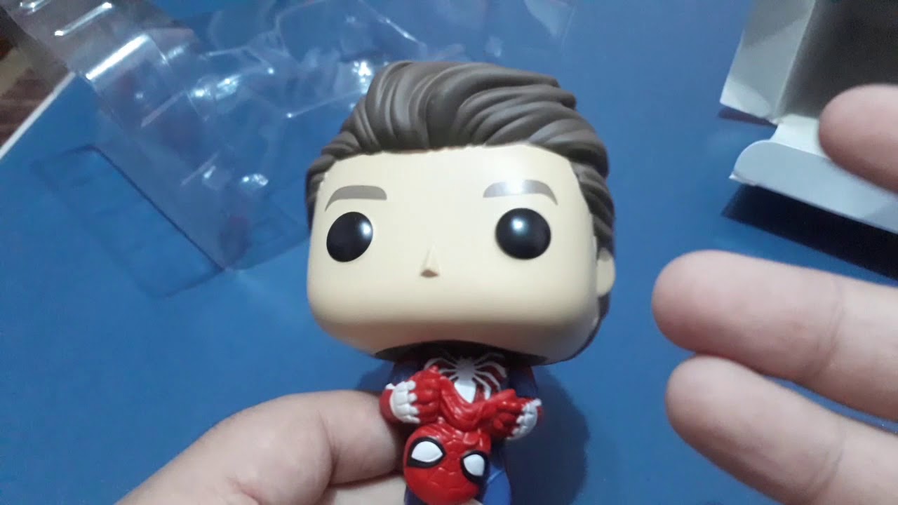 Review do funko POP do spider man ps4 | Cosmic spidey 79 - YouTube
