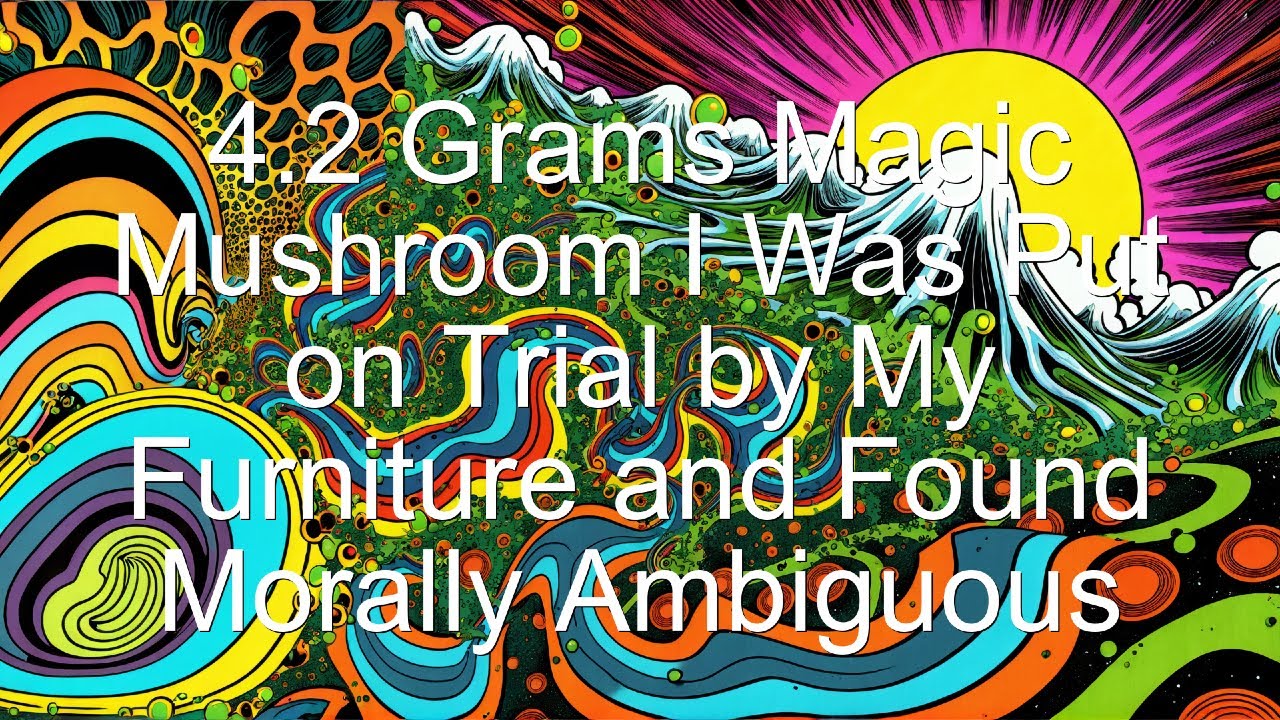 4.2 Grams Magic Mushroom I Was Put on Trial by My Furniture and Found ...