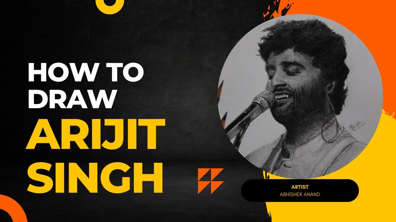 Drawing Arijit Singh #drawing #art (11/100) @simple-- - YouTube
