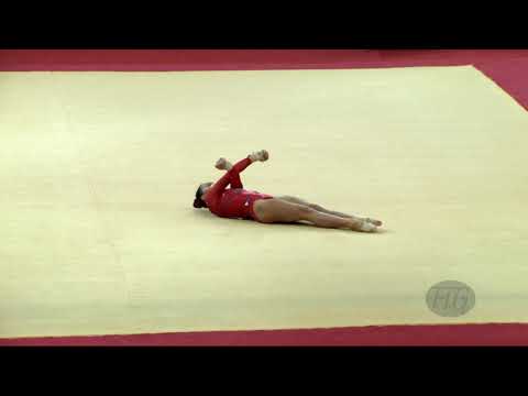 BUNAGAN Corinne Leanne (PHI) - 2018 Artistic Worlds, Doha (QAT) - Qualifications Floor Exercise